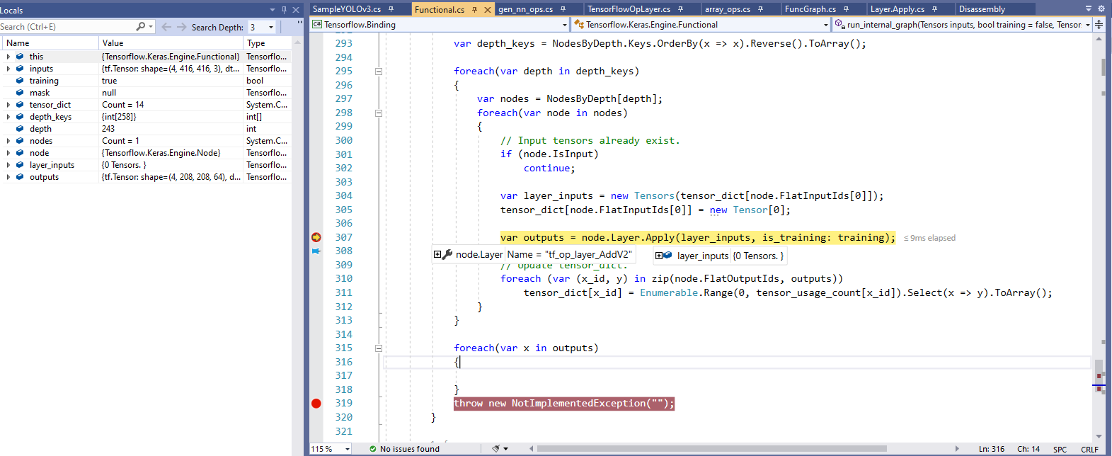 Keras Functional Inputs · Issue 624 · Scisharptensorflownet · Github