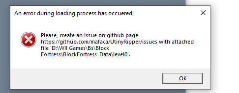 Importing Failed Read 192 but expected 152 · Issue #357 · mafaca/UtinyRipper · GitHub