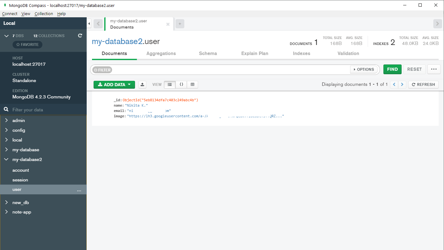 V2 Error Using Mongodb · Issue 109 · Nextauthjsnext Auth · Github