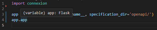 Type Inference For Flask App Object Wrong In Vs Code · Issue 1617 · Spec Firstconnexion · Github