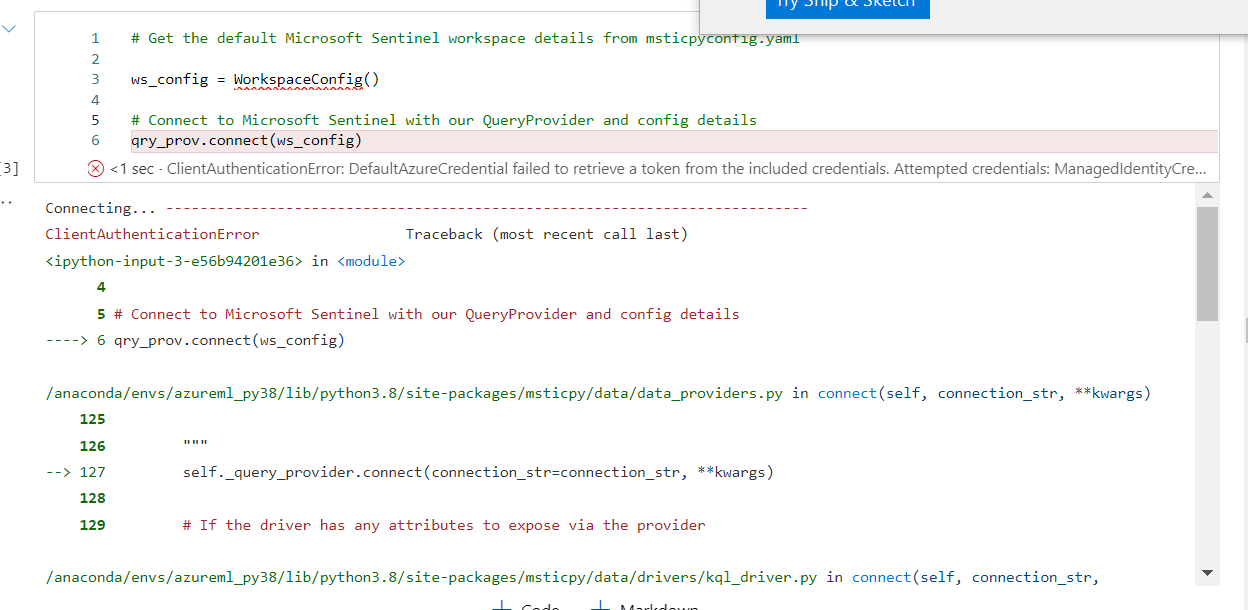 Unable to connect to the data source using query provider · Issue #398 ...
