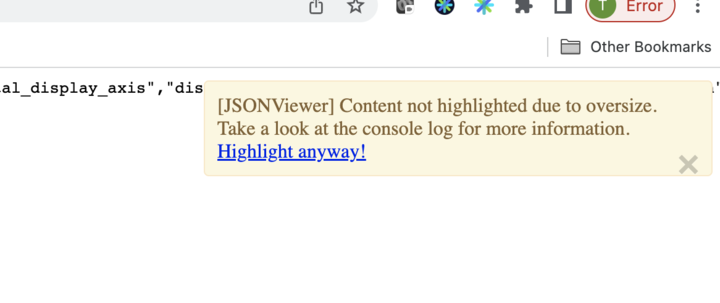 Default response of application/json does not appear pretty printed in ... Default response of application/json does not appear pretty printed in ...