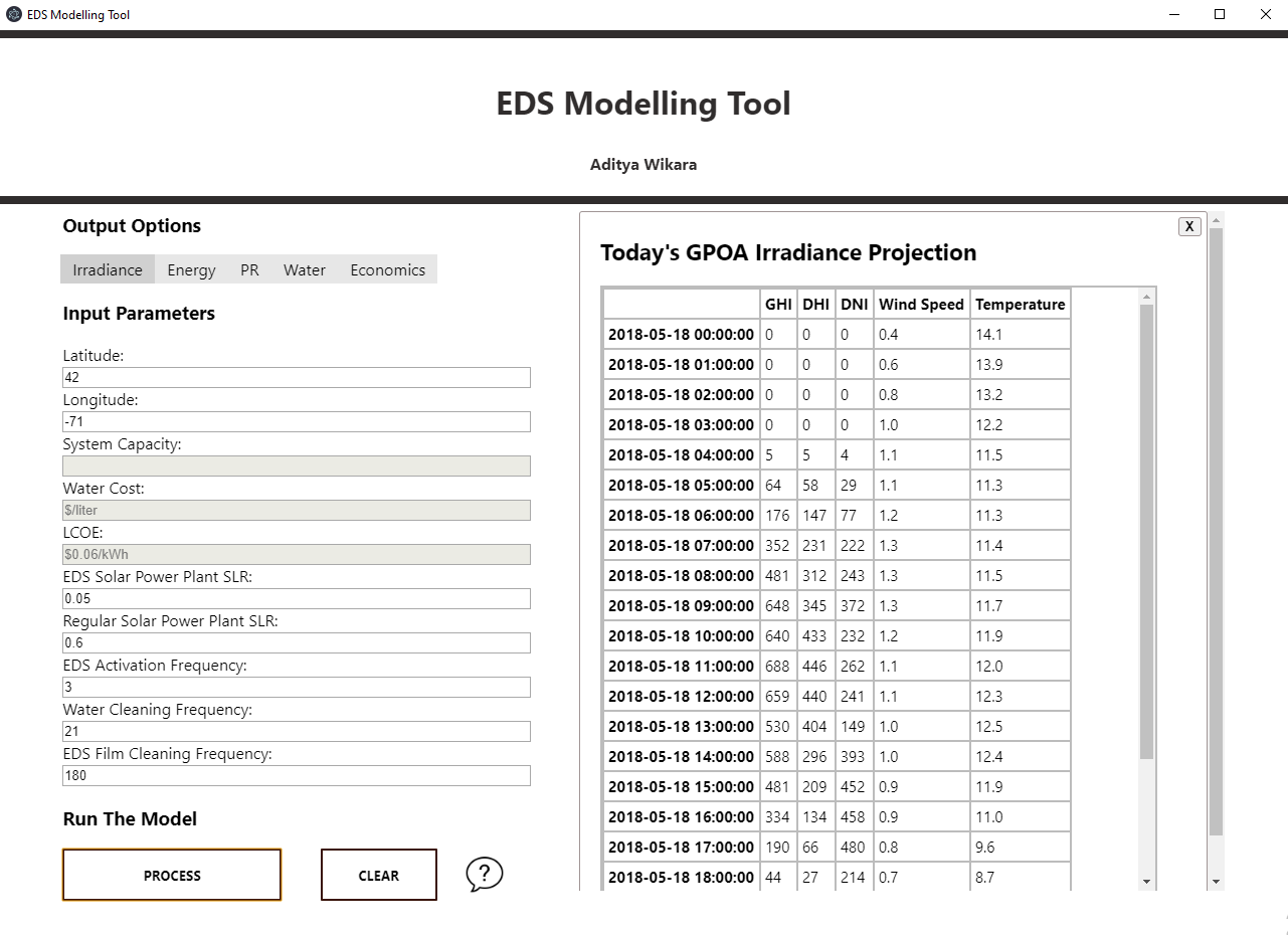 GitHub - adwikara/eds_modelling_tool