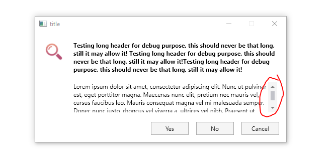 Standard MessageBox content area trims long messages · Issue #70 · AvaloniaCommunity/MessageBox ...