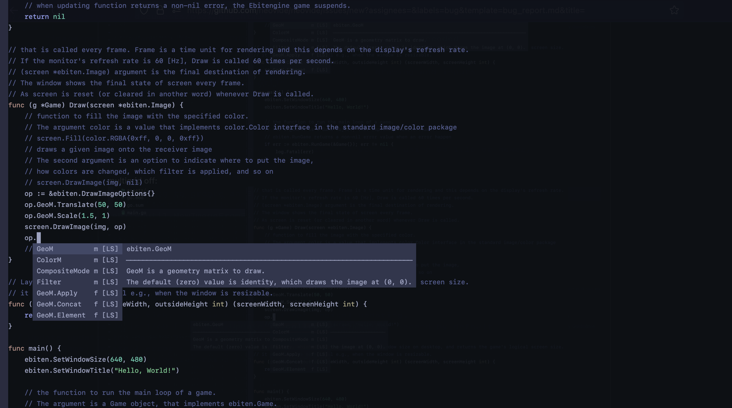 popups are overlapping when multigrid is enabled · Issue #1393 · neovide/neovide · GitHub