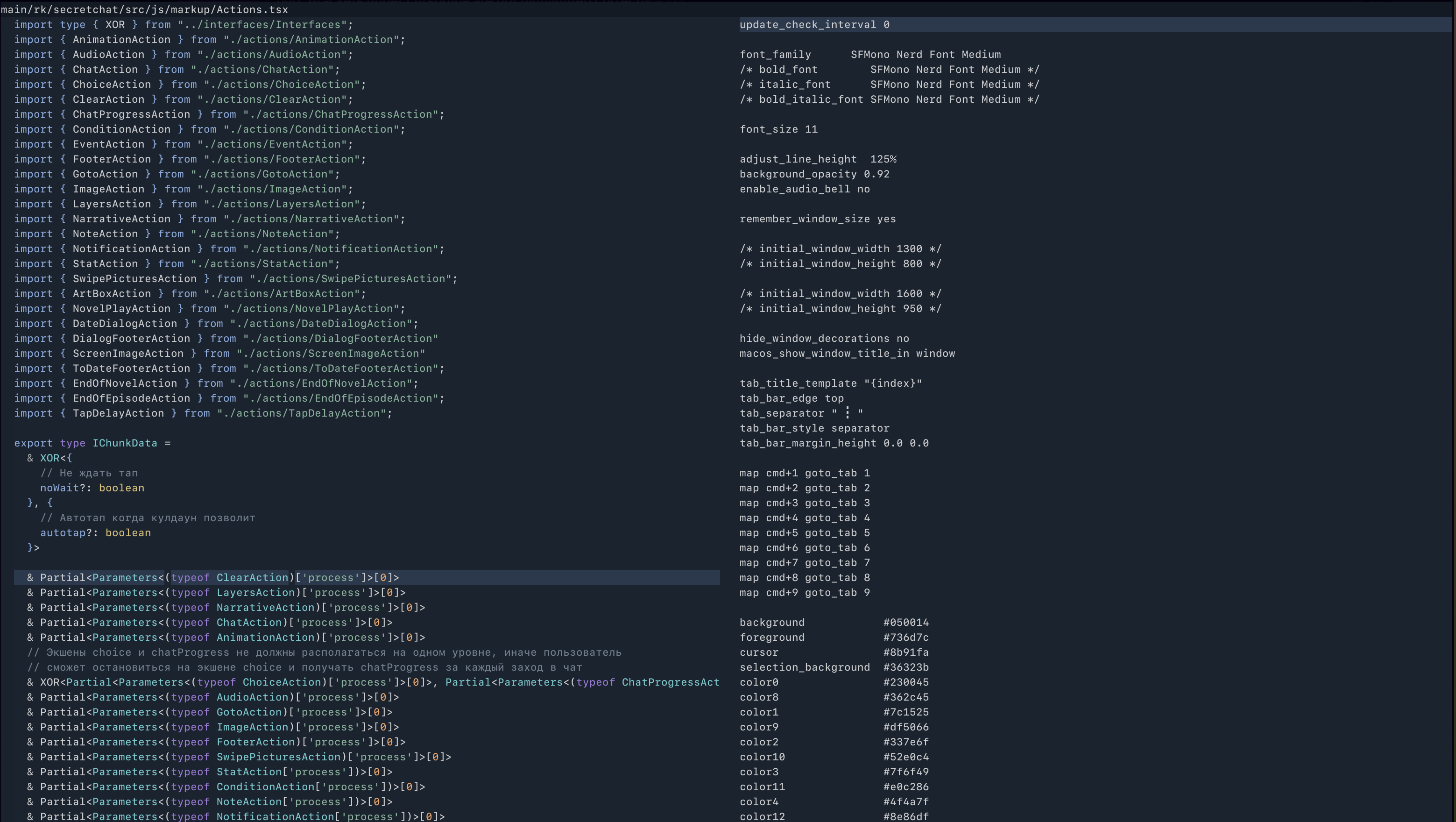 bug: Brackets under cursorline are not highlighted correctly · Issue #313 · EdenEast/nightfox ...