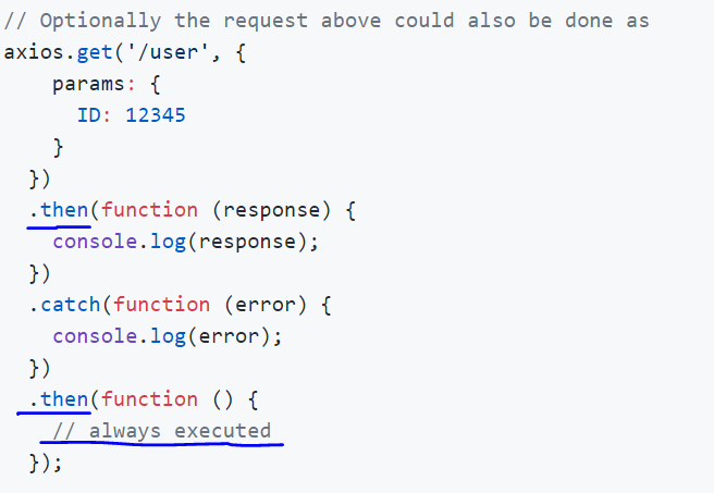 Why Not Finally · Issue 2299 · Axios Axios · Github