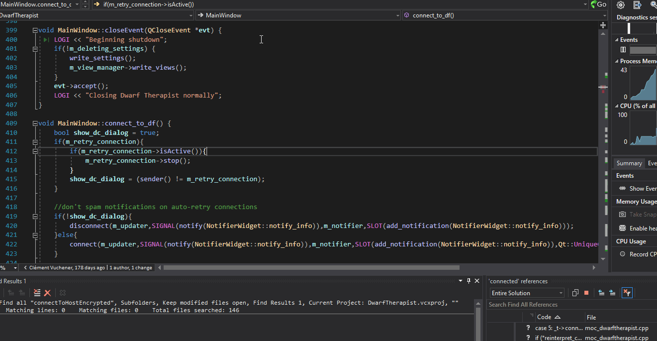 Fails to connect after build · Issue #186 · Dwarf-Therapist/Dwarf ...