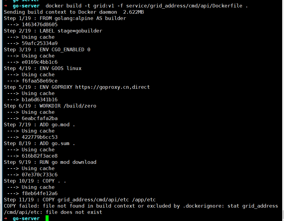 docker构建失败 · Issue #559 · zeromicro/go-zero · GitHub