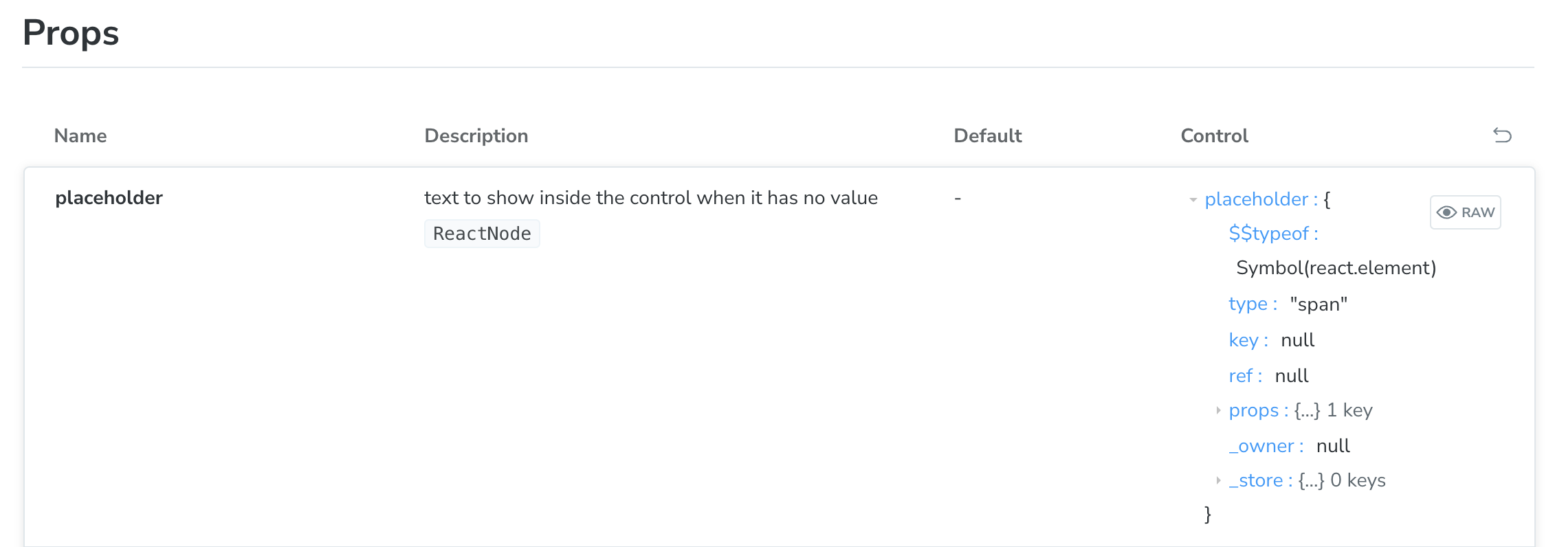 [Bug]: Control for ReactNode is rendered as an object · Issue #24005 · storybookjs/storybook ...