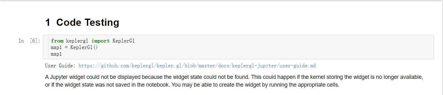 Bug Jupyter Widget · Issue 776 · Keplerglkeplergl · Github