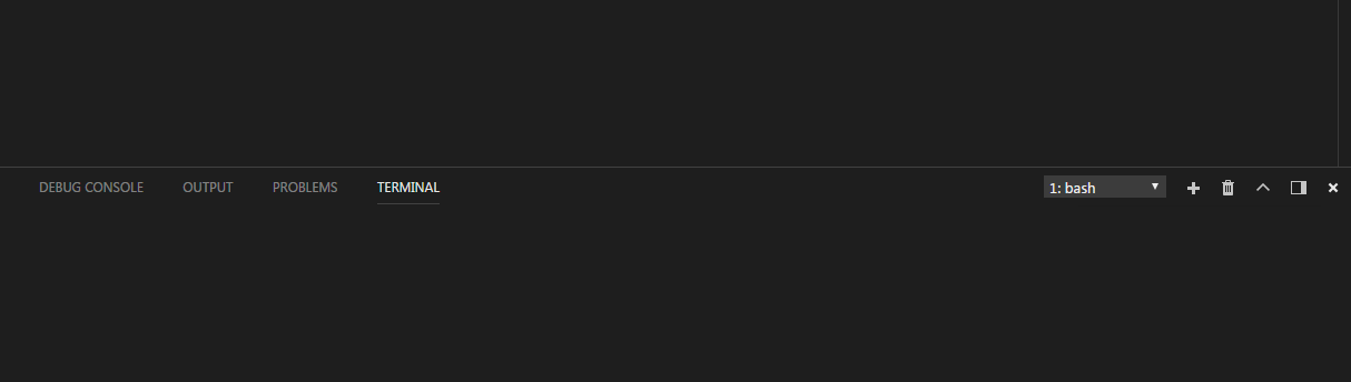 Upon resizing the window, opened terminal gets blank · Issue #44010 · microsoft/vscode · GitHub
