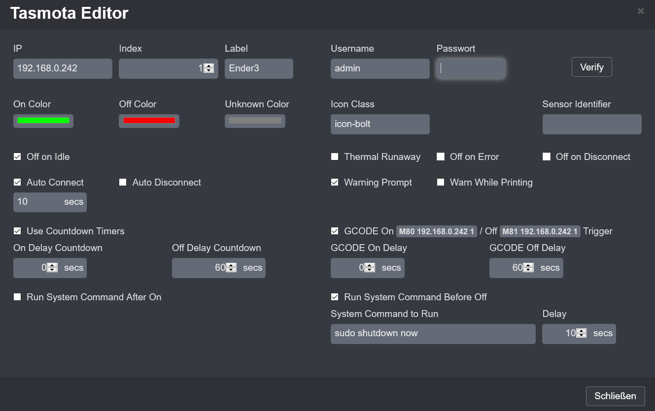 Start Printer - 60 seconds idle - Printer shuts down · Issue #99 ...