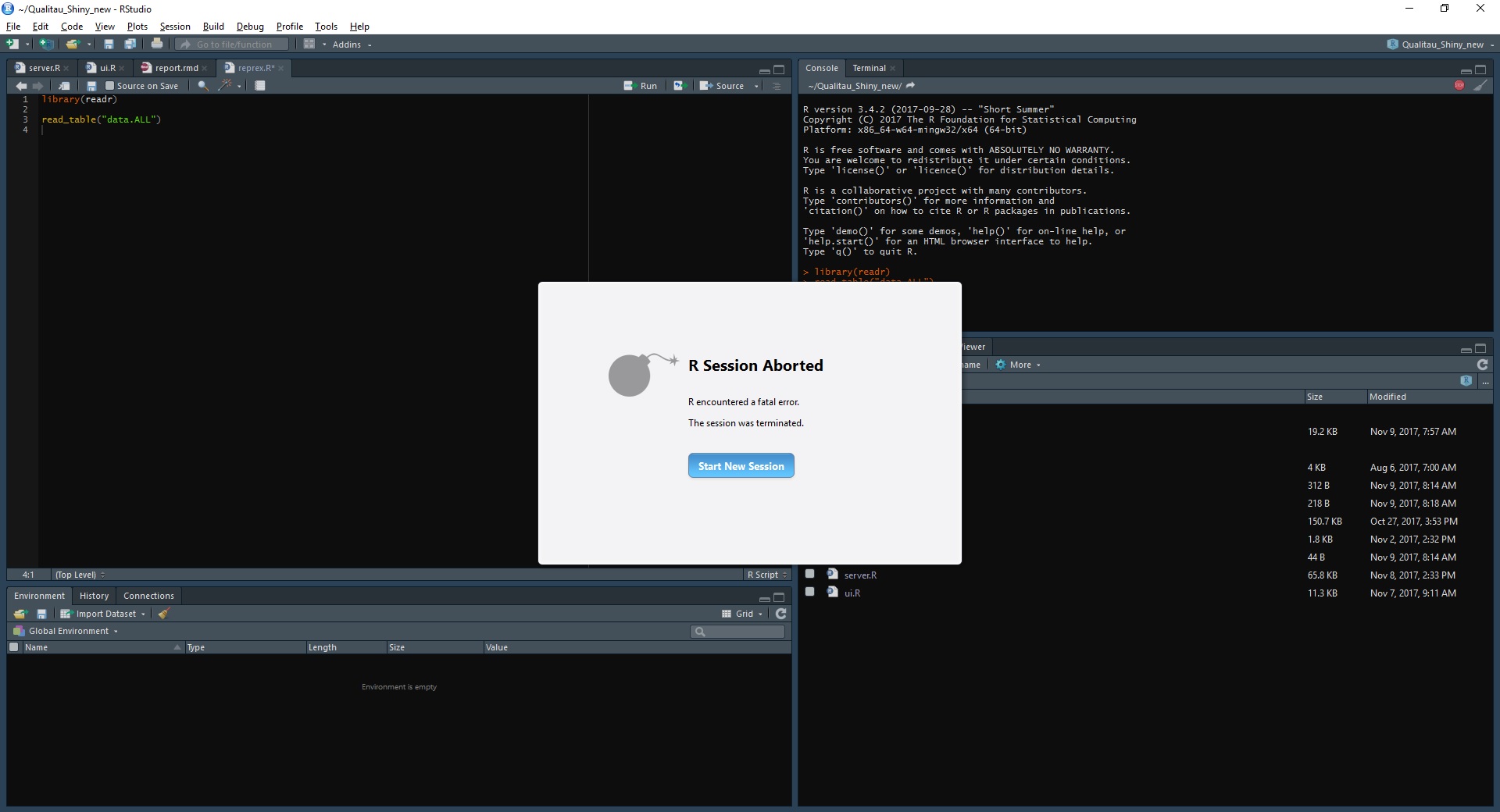 fatal error with read_table() · Issue #740 · tidyverse/readr · GitHub