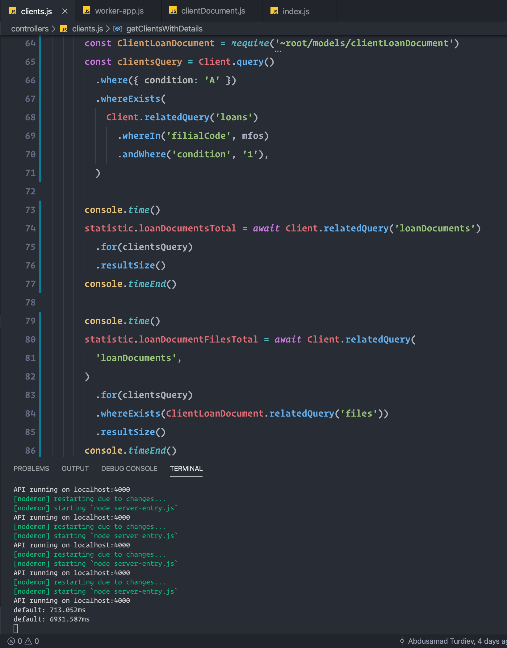 Nested relation childs count · Issue #1646 · Vincit/objection.js · GitHub