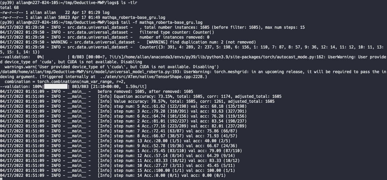 About the released checkpoints · Issue #1 · allanj/Deductive-MWP · GitHub