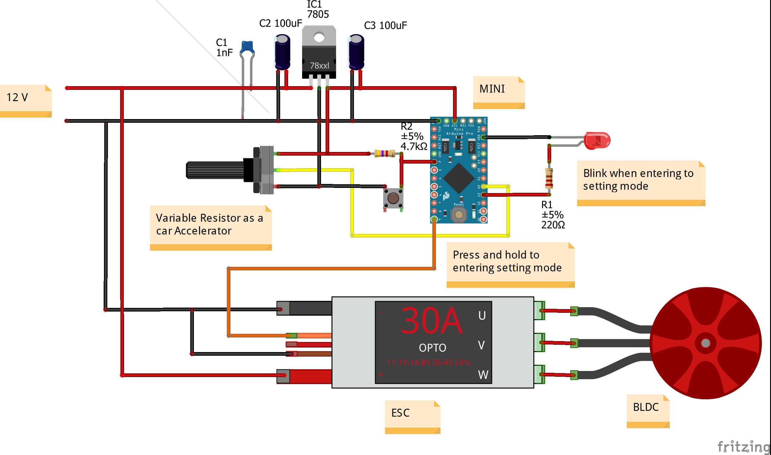 Github Pubets Arduino Esc With Setting