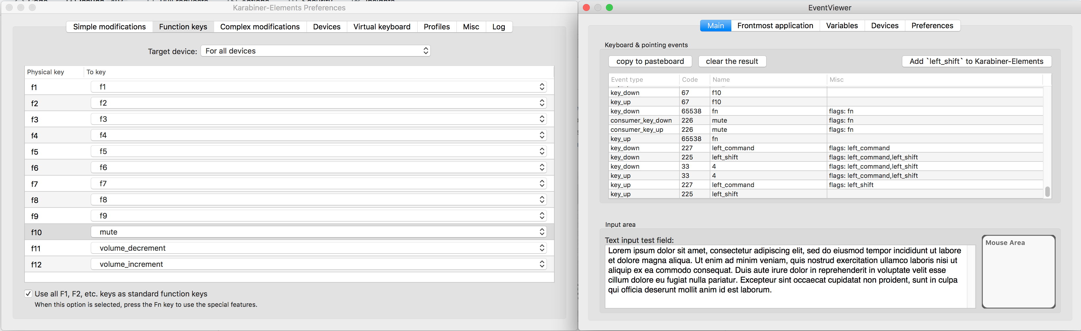 Function keys are not working properly · Issue #2918 · pqrs-org/Karabiner-Elements · GitHub
