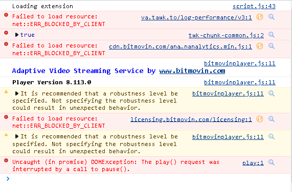 Unblock licensing.bitmovin.com · Issue #875 · notracking/hosts-blocklists · GitHub