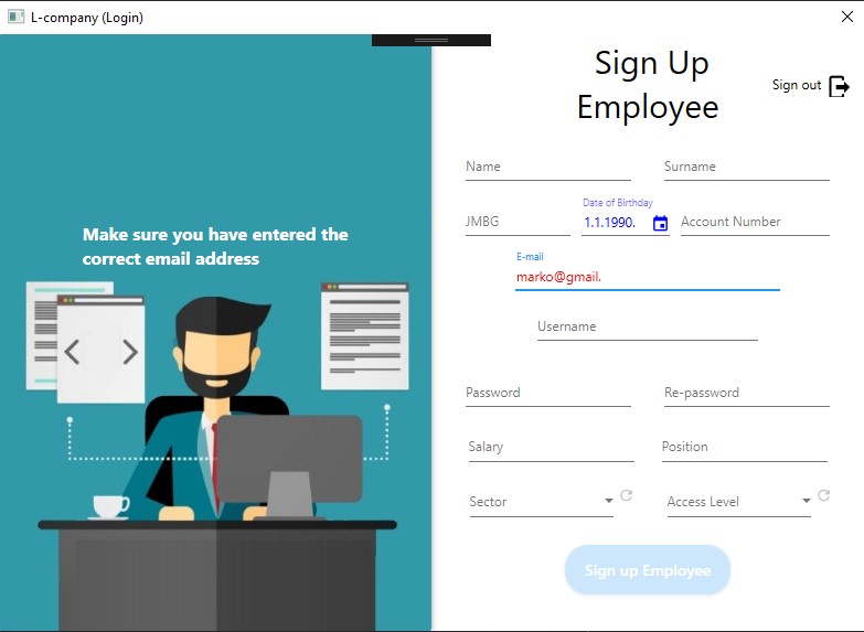 Github Lokasimmanager App Wpf Correction Manageremployee Wpf App 3070