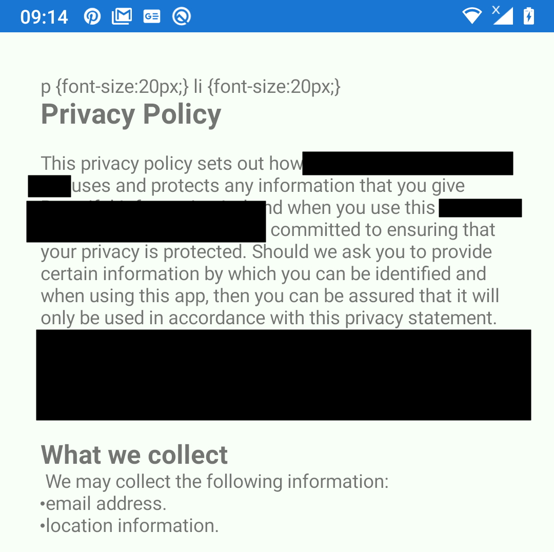 [Bug] Label with texttype html renders stylesheets incorrectly · Issue #10851 · xamarin/Xamarin ...