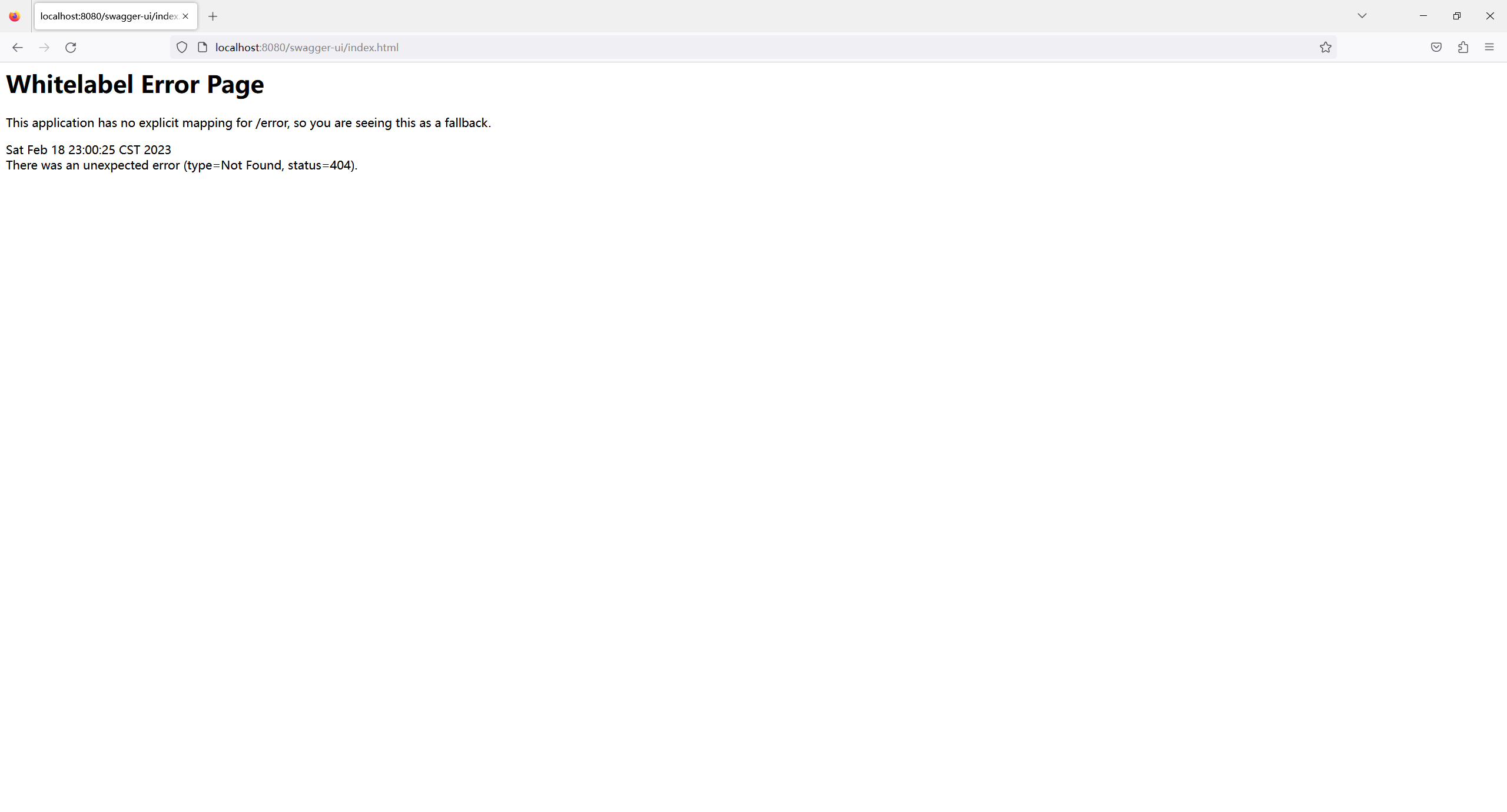404 Error with /swagger-ui/index.html on Springboot 2.7.8 · Issue #2083 · springdoc/springdoc ...