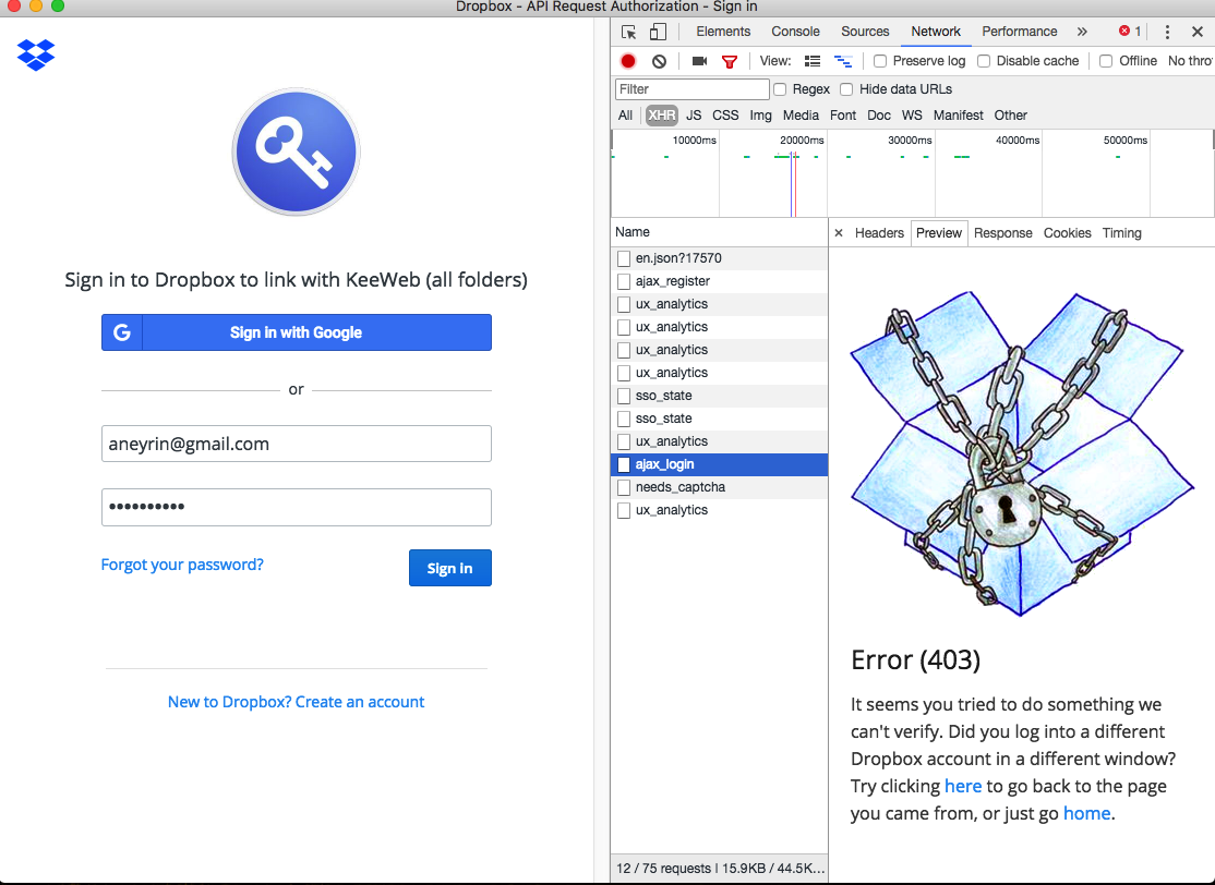 Dropbox sync issue · Issue #865 · keeweb/keeweb · GitHub