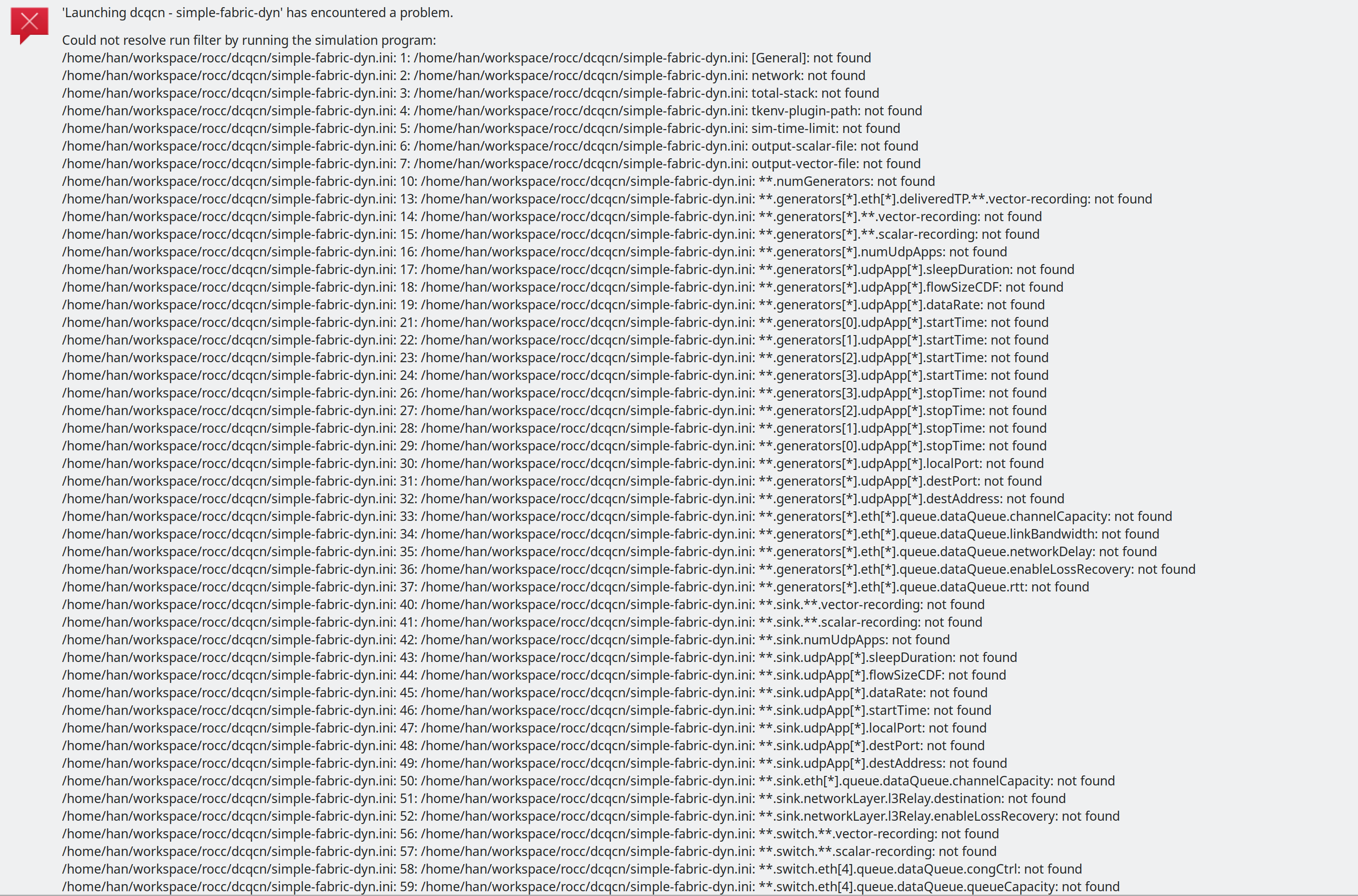 Build issue in commons dcqcn and hpcc · Issue #1 · danushkam/rocc · GitHub