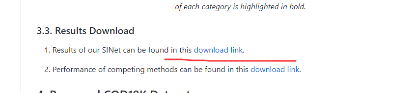 Results of SINet are not available · Issue #28 · DengPingFan/SINet · GitHub