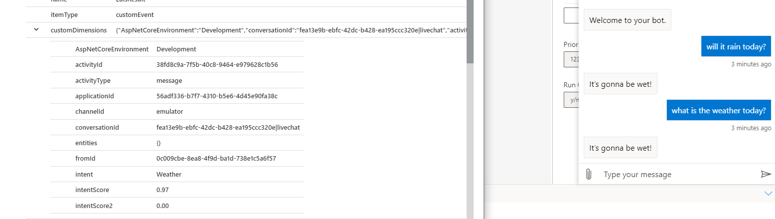 Intent analytics is still broken: Utterance not reported, detected intent is reported wrong ...