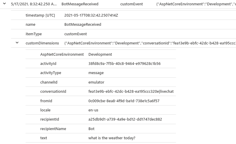 Intent analytics is still broken: Utterance not reported, detected intent is reported wrong ...