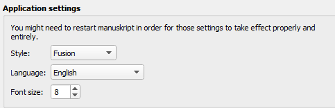 Application language still the same after changing it in the settings ...
