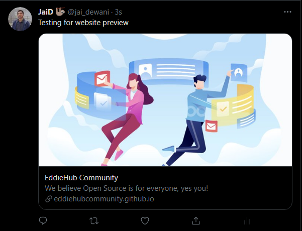 linkedin website preview not working · Issue #146 · EddieHubCommunity/EddieHubCommunity.github ...
