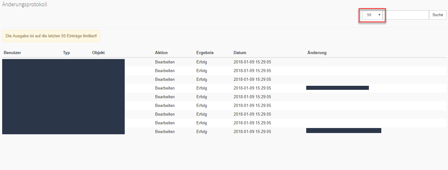 Last 5 change log entries · Issue #1674 · phpipam/phpipam · GitHub
