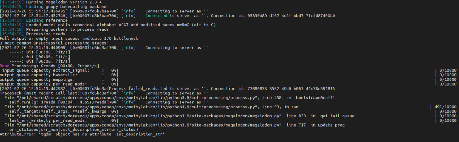 IO Bottleneck Issue -- now guppy_basecall_server not initialising · Issue #176 · nanoporetech ...
