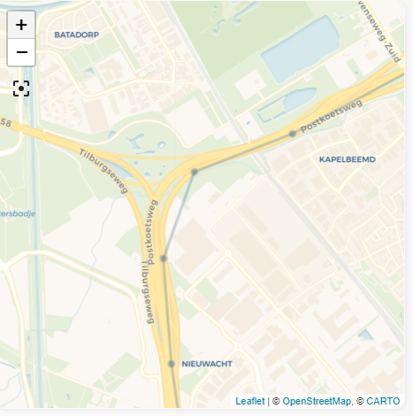 Map card shows path of previous locations without being configured that ...