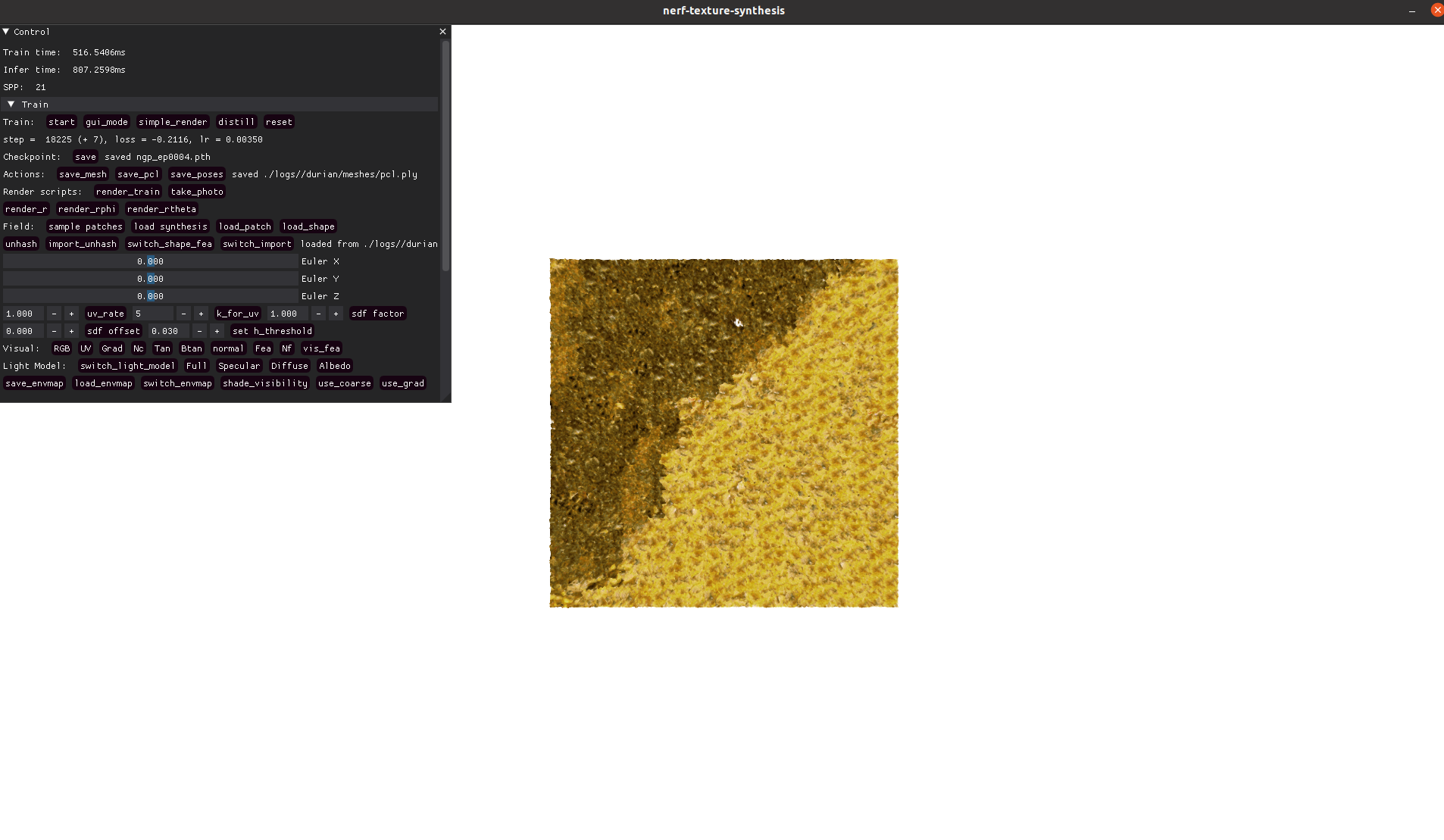 Question about Training Step 3. Create picked_faces.obj (optional) · Issue #2 · yihua7/NeRF ...