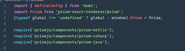 java代码块是不是不支持高亮 · Issue #910 · umijs/dumi · GitHub