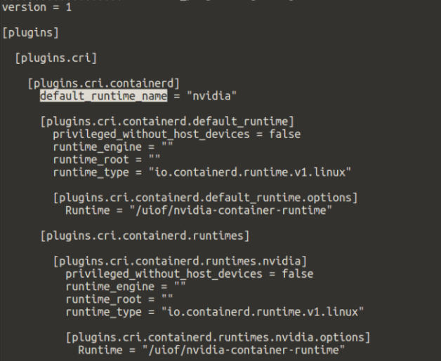 se the ctr run command to start the container, why not use the configuration information in /etc ...