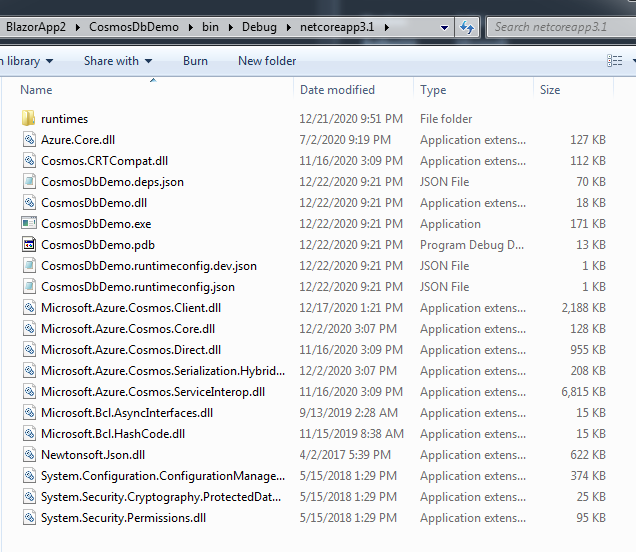 CosmosException on ReadNextAsync() in version 3.7 through 3.15.1 using .NET Core 3.1 · Issue ...