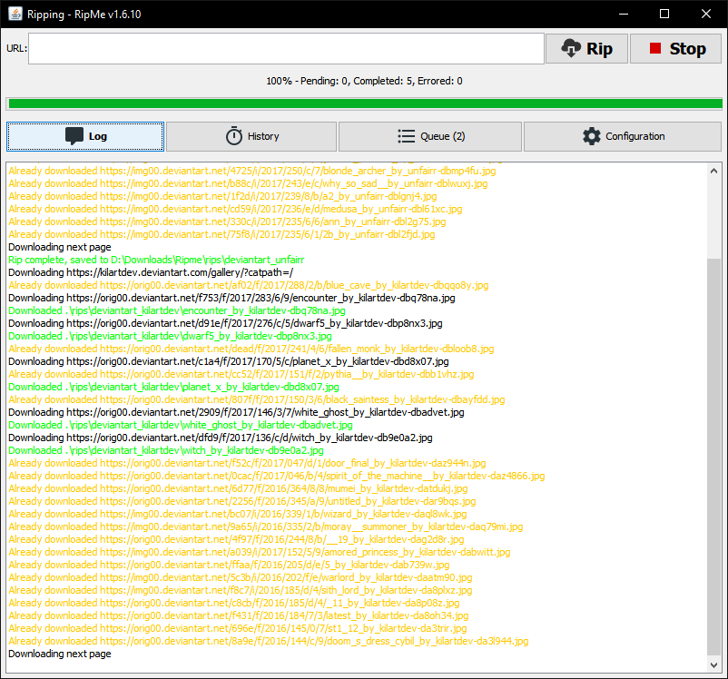 [bug] Maximum Download Threads and Retry Download Count · Issue #165 · RipMeApp/ripme · GitHub