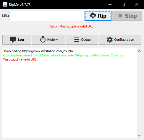 Artstation does not download anymore. · Issue #1208 · RipMeApp/ripme · GitHub