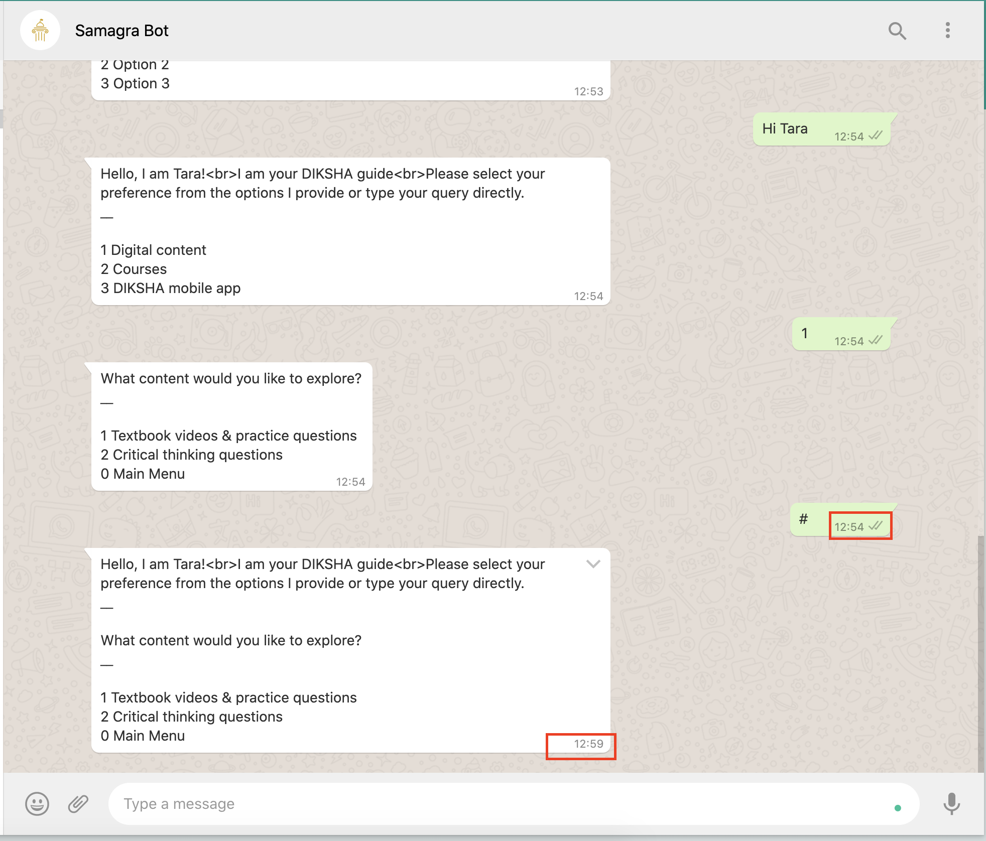 Delay in bot responses for #. · Issue #4 · Samagra-Development/samagraX-community · GitHub
