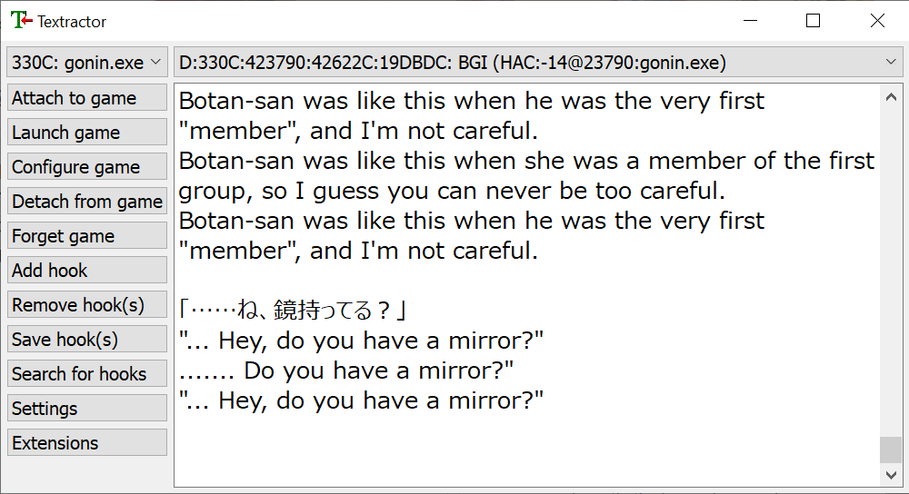 Multiple translator extensions loaded cause duplicate translated line ...