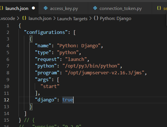 Windows 平台使用 VSCode 的 Remote SSH 功能在 Linux 上进行远程调试 · Issue #7324 · jumpserver/jumpserver · GitHub