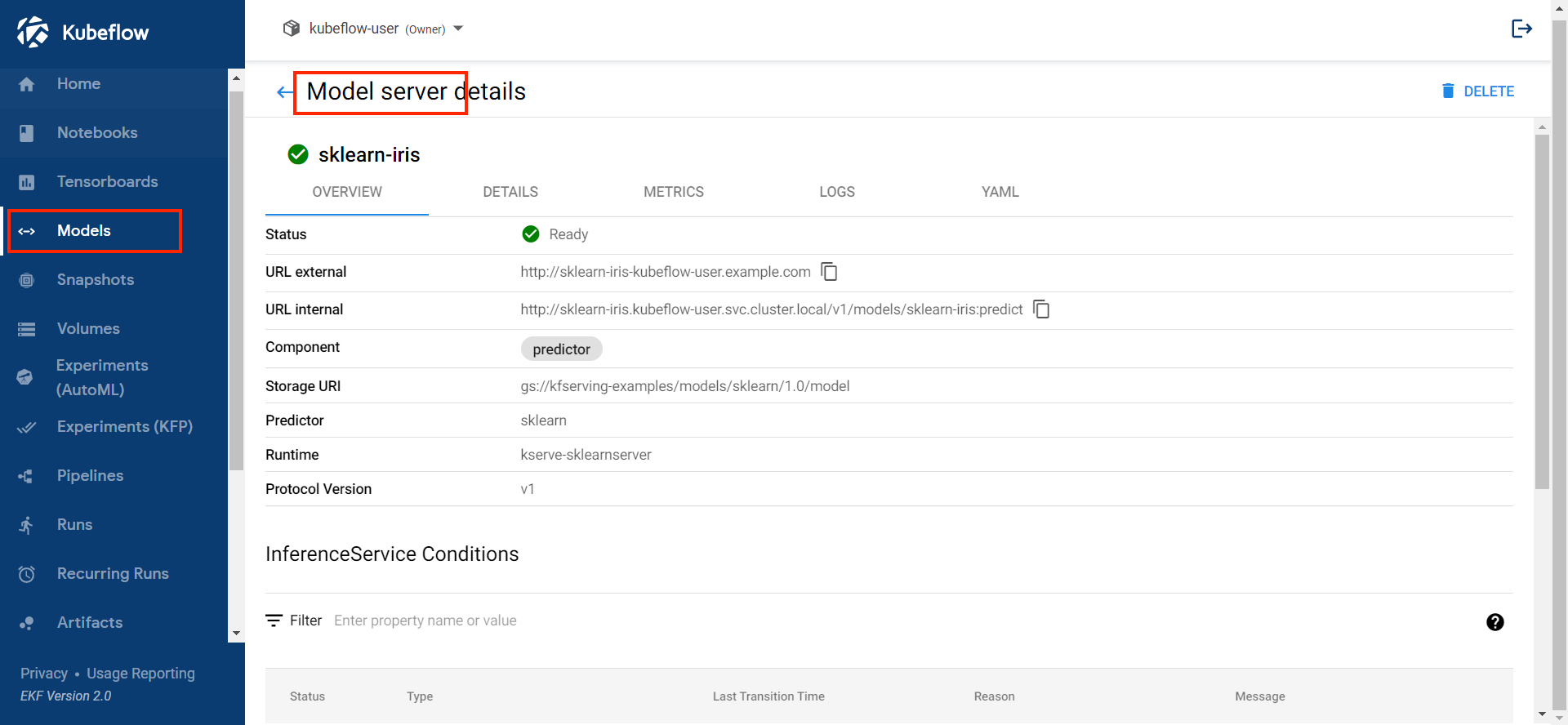 [WebApp] Rename "Model Servers" to "Endpoints" · Issue #2534 · kserve/kserve · GitHub