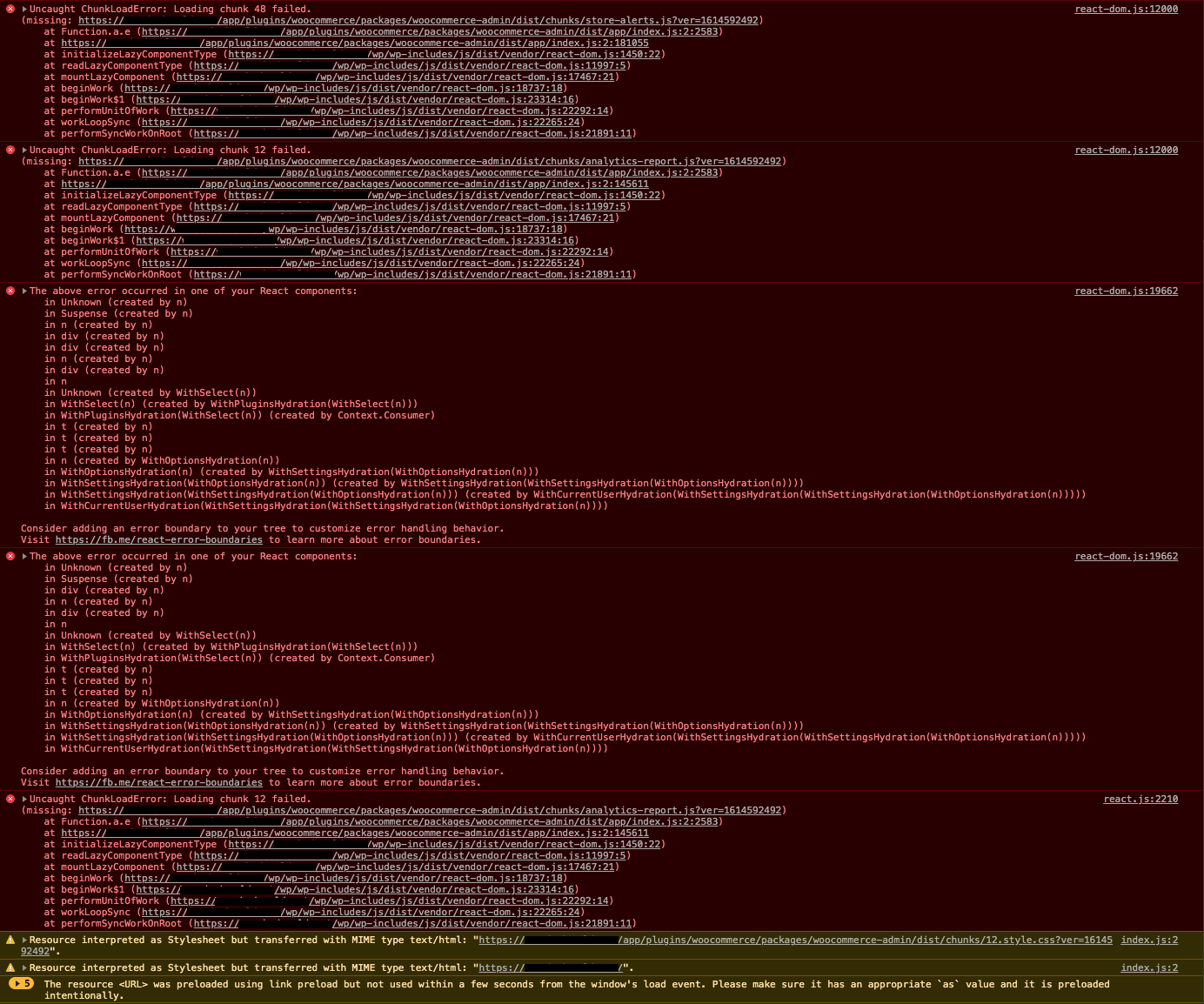 Broken when SCRIPT_DEBUG is true due to lack of non-minified assets ...