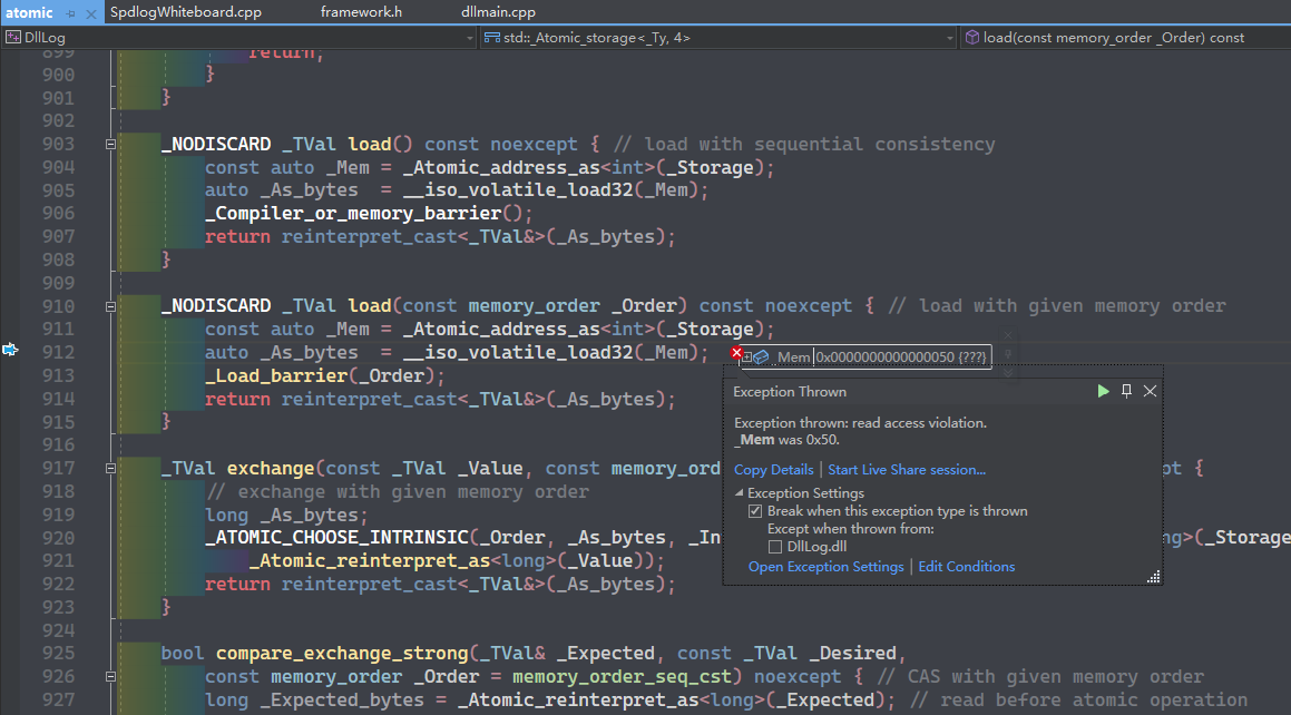 async_logger in DLL on windows is not working properly · Issue #2304 ...