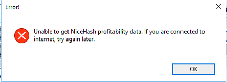 Can't get profitability data · Issue #563 · nicehash/NiceHashMiner · GitHub