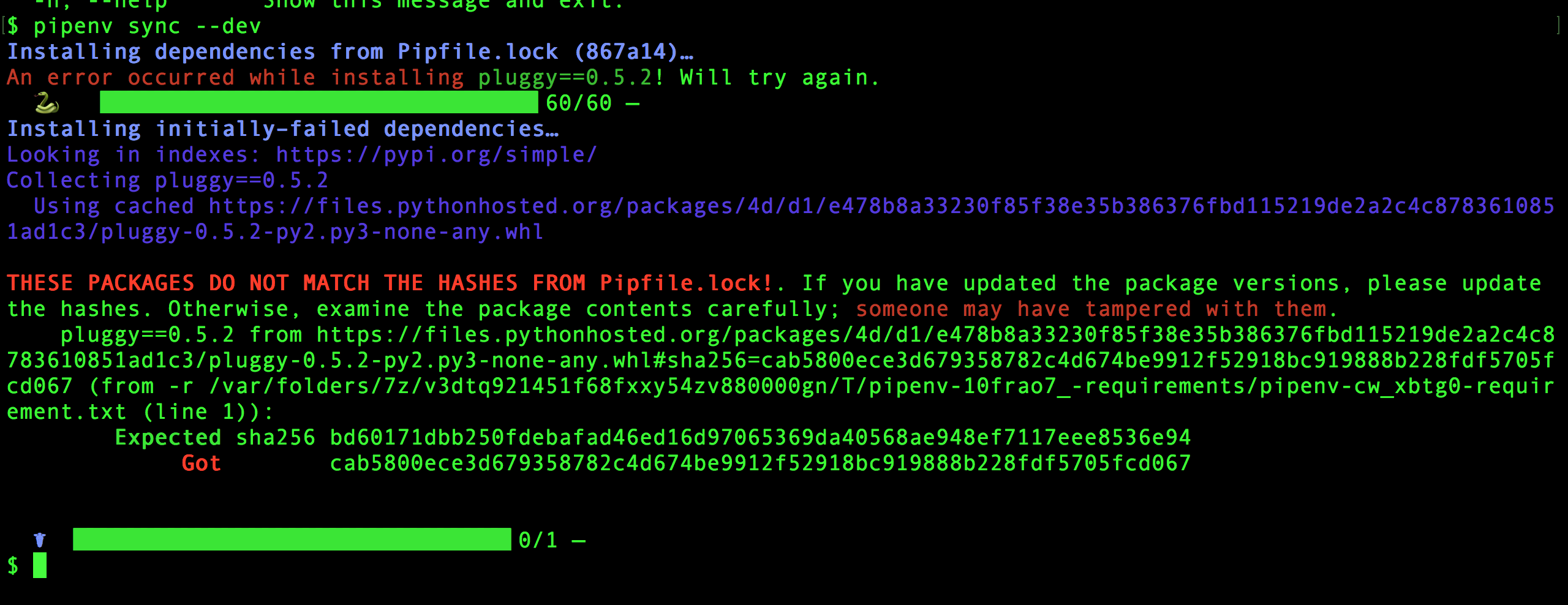 Pipenv / Requests: Can't `pipenv install` with fresh clone of Requests · Issue #147 · pypa ...
